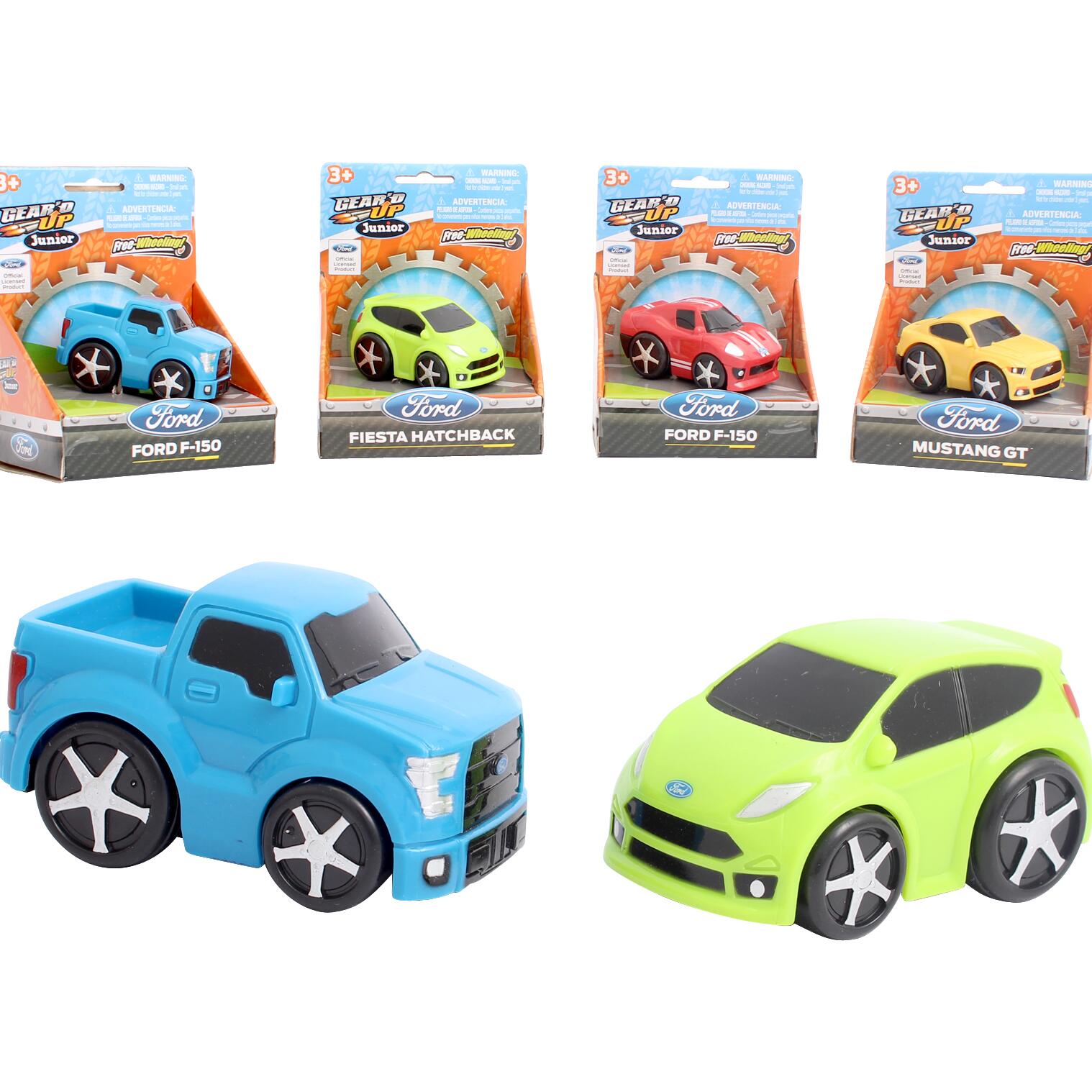 Ford Gear'd Up 2.75 in Junior Toy Vehicle Assortment | Bulk Wholesale ...